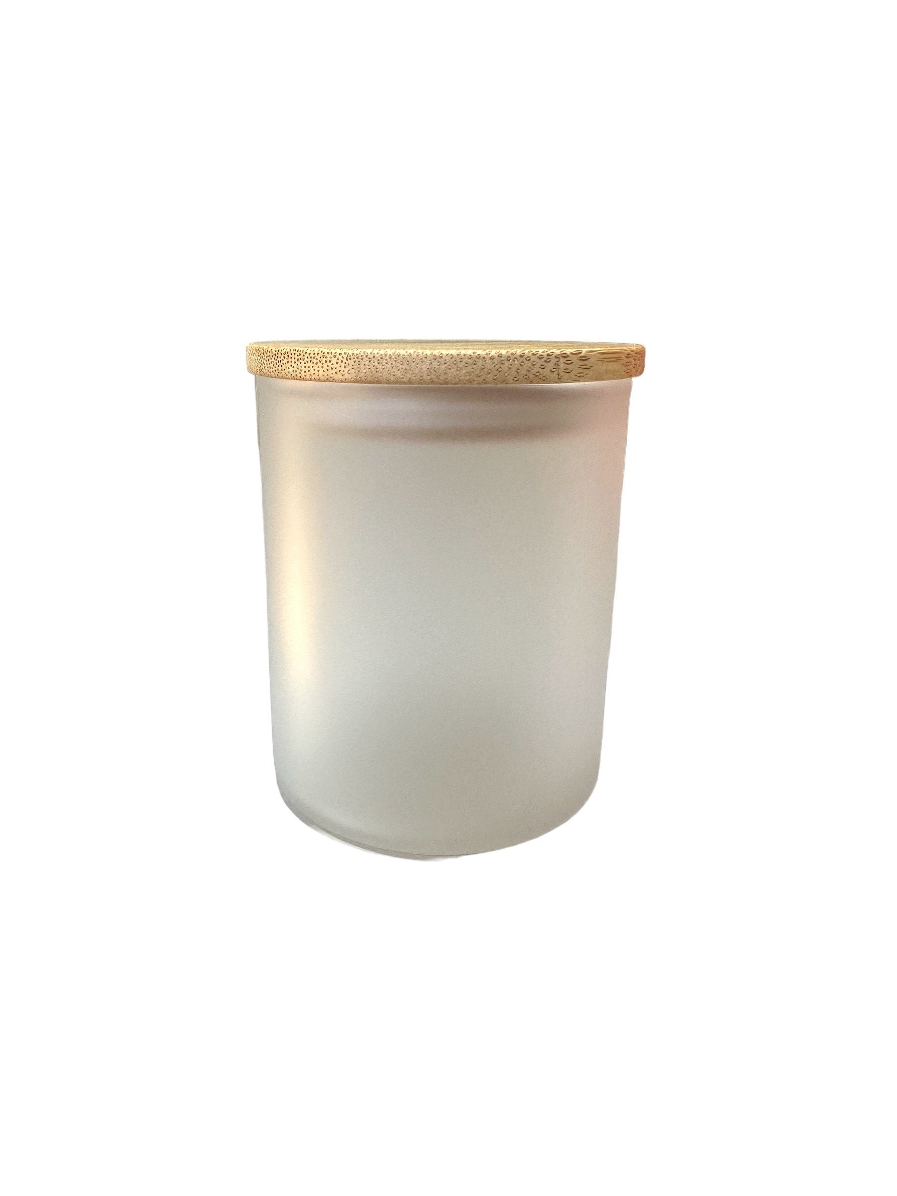 9oz Frosted Sublimation Candle Jar | Designit Blanks WA
