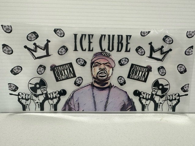 638. 16oz uv sticker wrap ice cube | Designit Blanks WA