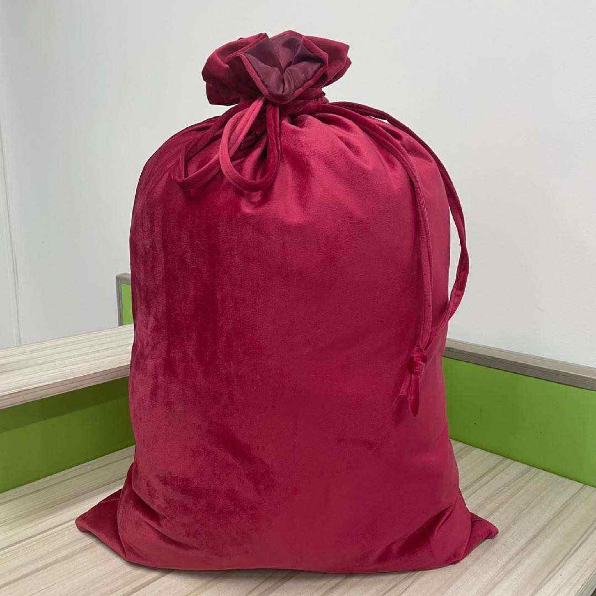 Velvet Santa Sacks | Designit Blanks WA