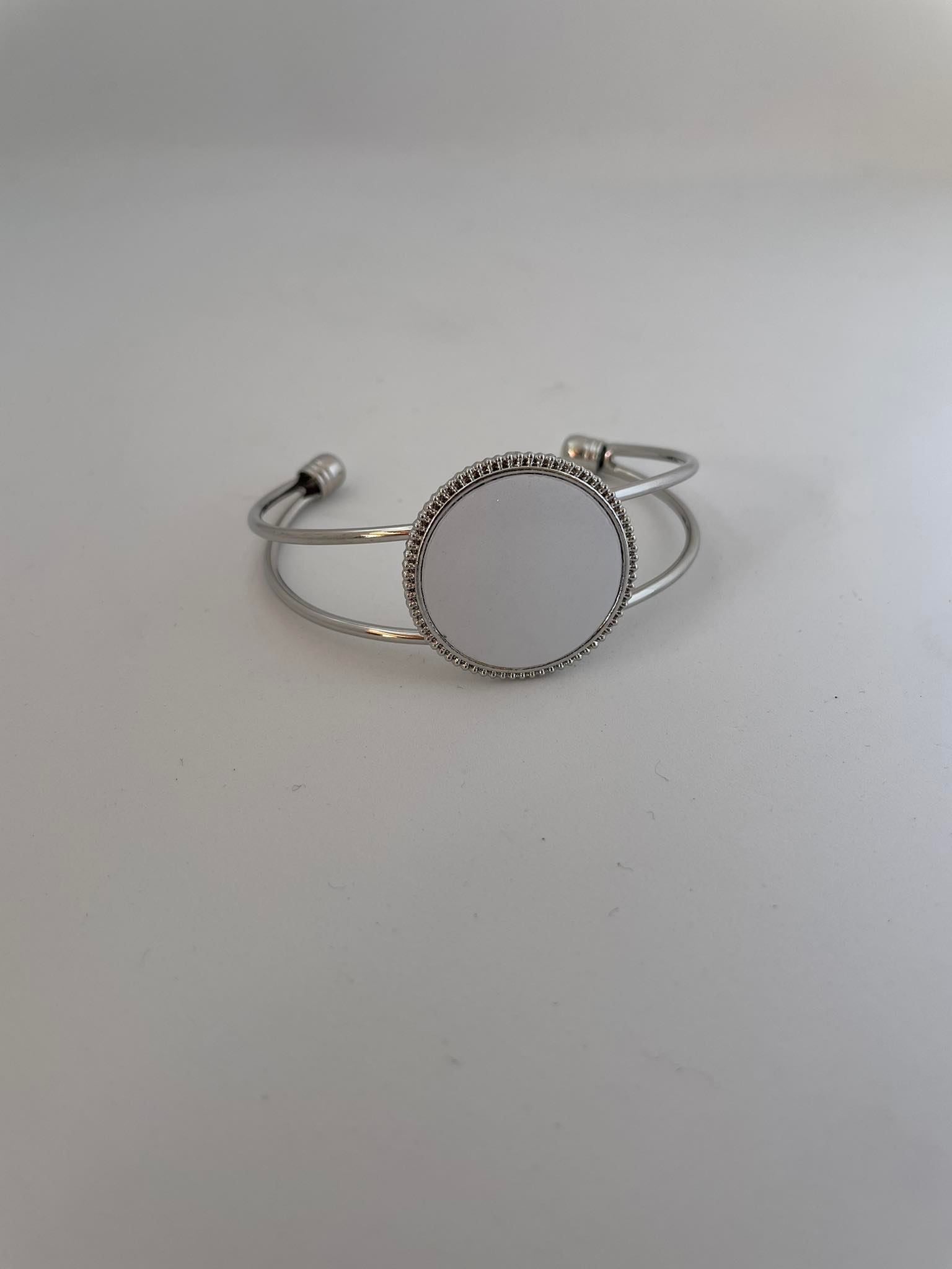 Sublimation Customize Round Alloy Bracelet | Designit Blanks WA