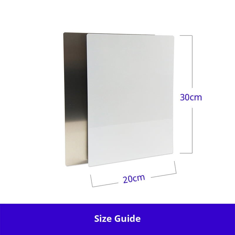 Sublimation Aluminium Photo Panel 1.1mm High Gloss White 20x30cm ...