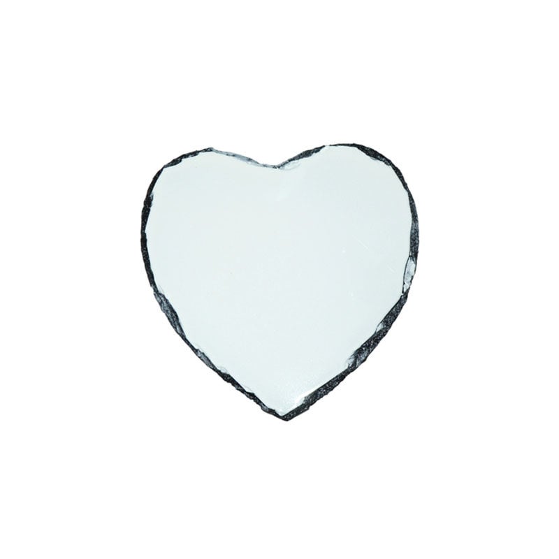 Sublimation Rock Photo Slate Heart 15cm | Designit Blanks WA