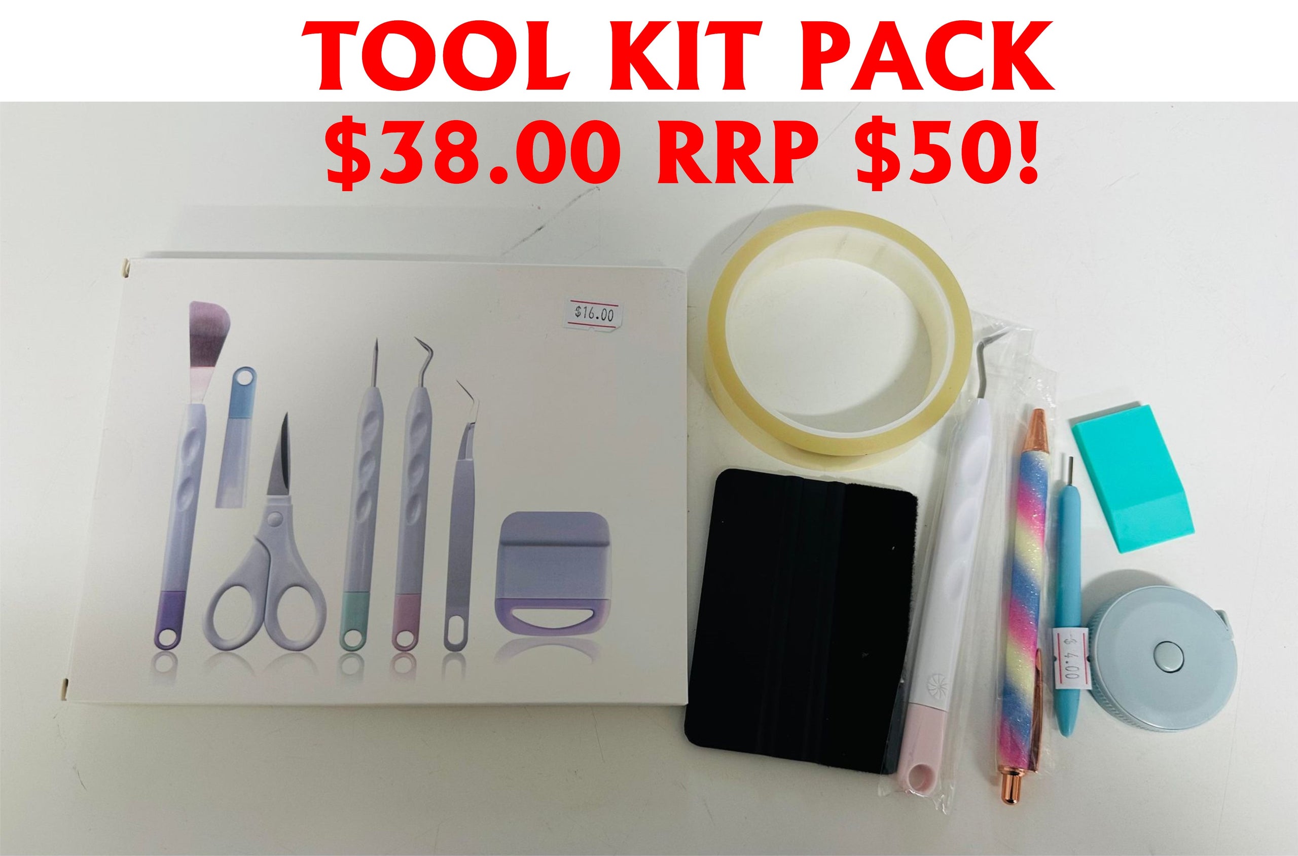 Tool kit pack | Designit Blanks WA